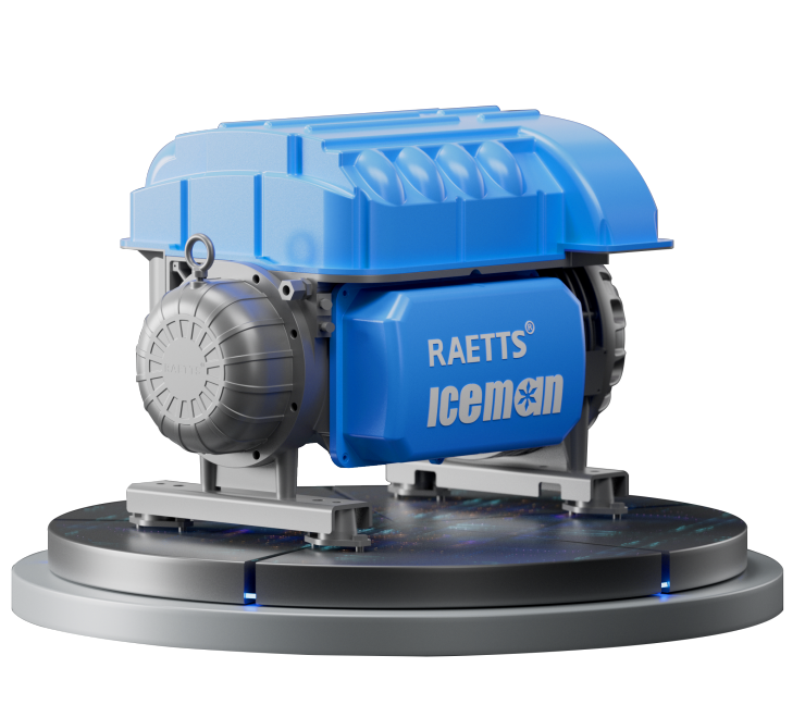 Maglev compressor for cooled chiller & heat pump