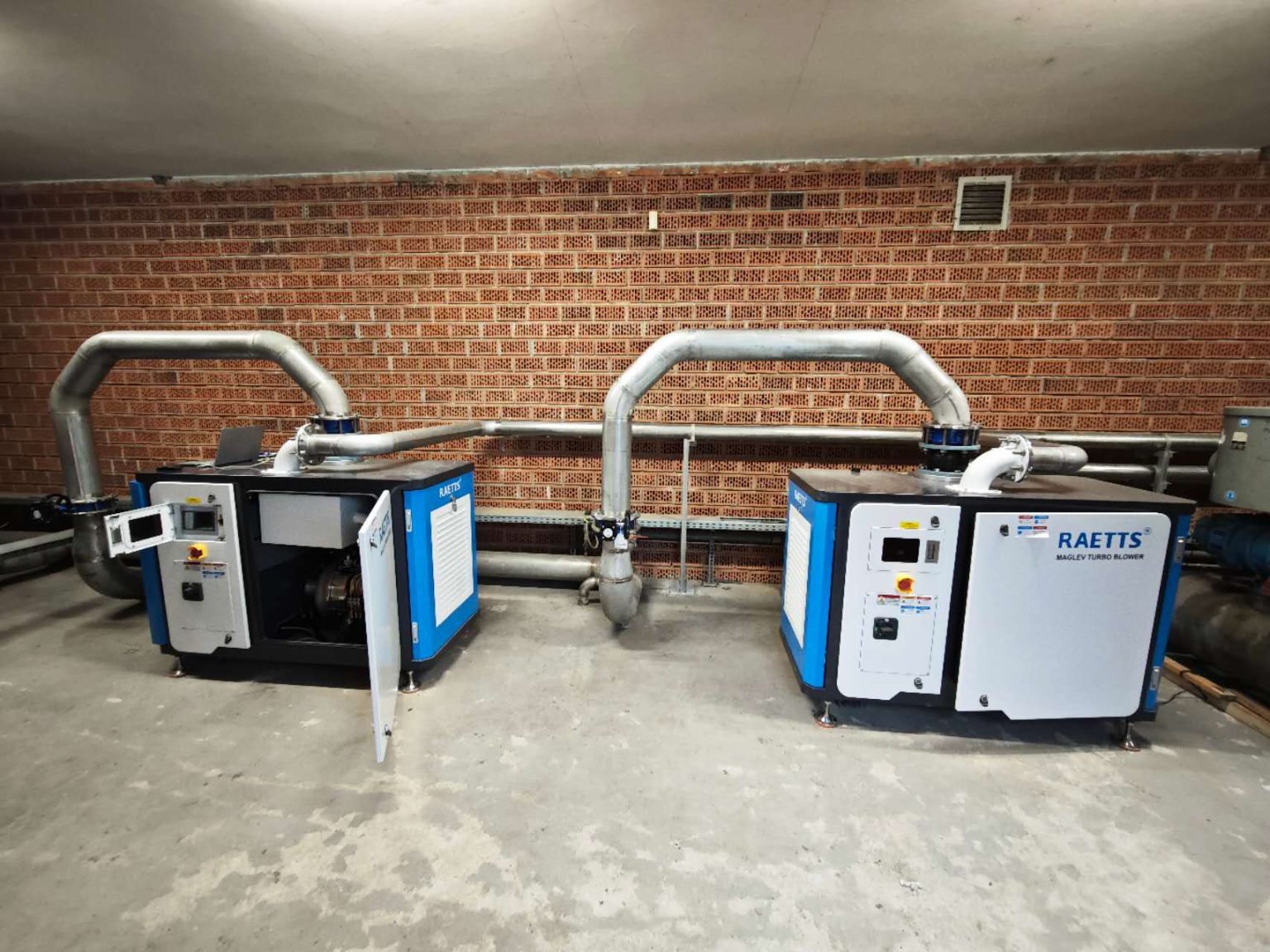 Hungary WWTP Aeration Upgrade with Maglev Blowers